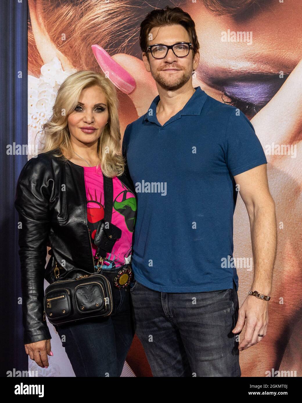 Orfeh and Andy Karl attend the New York movie premiere of "The Eyes of ...