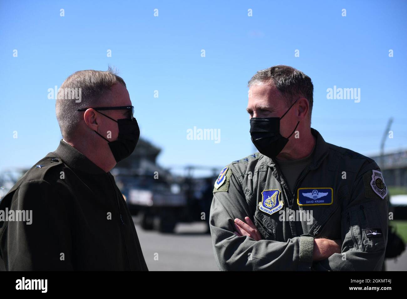 U.S. Air Force Lt. Gen. David Krumm, commander of Alaskan North ...