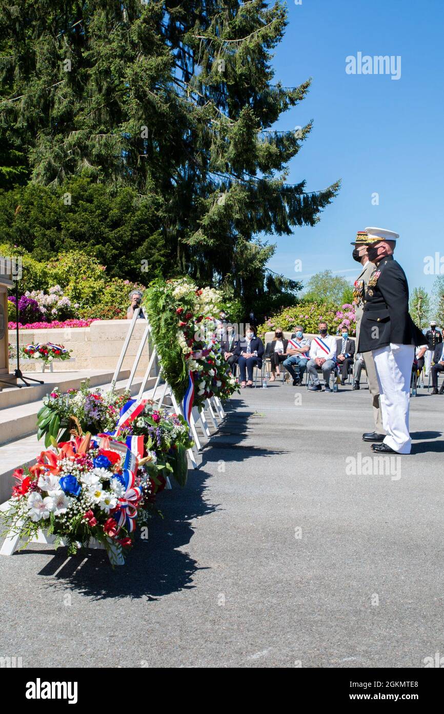 Maj. Gen. Tracy W. King, Marine Forces Europe and Africa commander, and ...