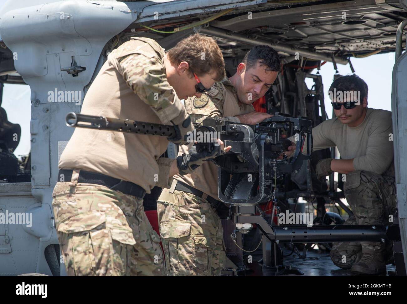 300521-A-UN662-1393 ARABIAN GULF (May 30, 2021) - Sailors aboard a Mark ...