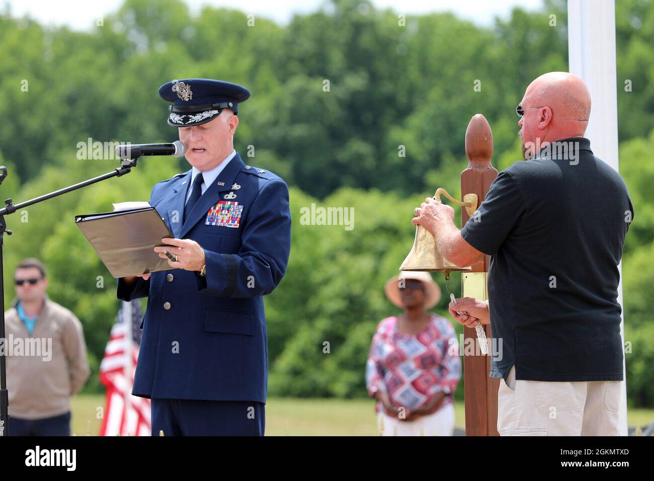 North Carolina Air National Guard Brig. Gen. Allan R. Cecil, Chief of ...