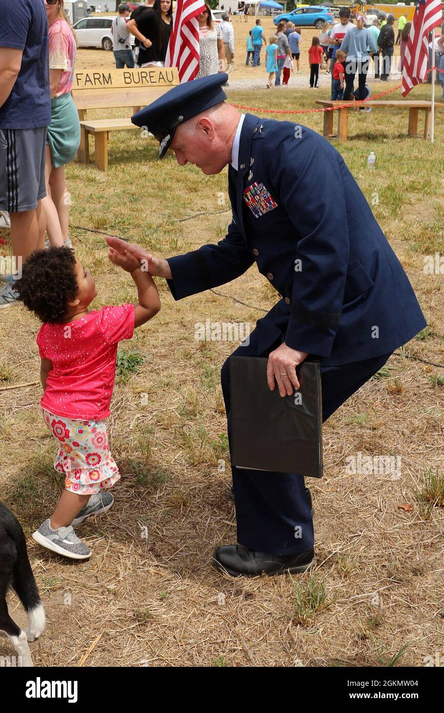 North Carolina Air National Guard Brig. Gen. Allan R. Cecil, Chief of ...