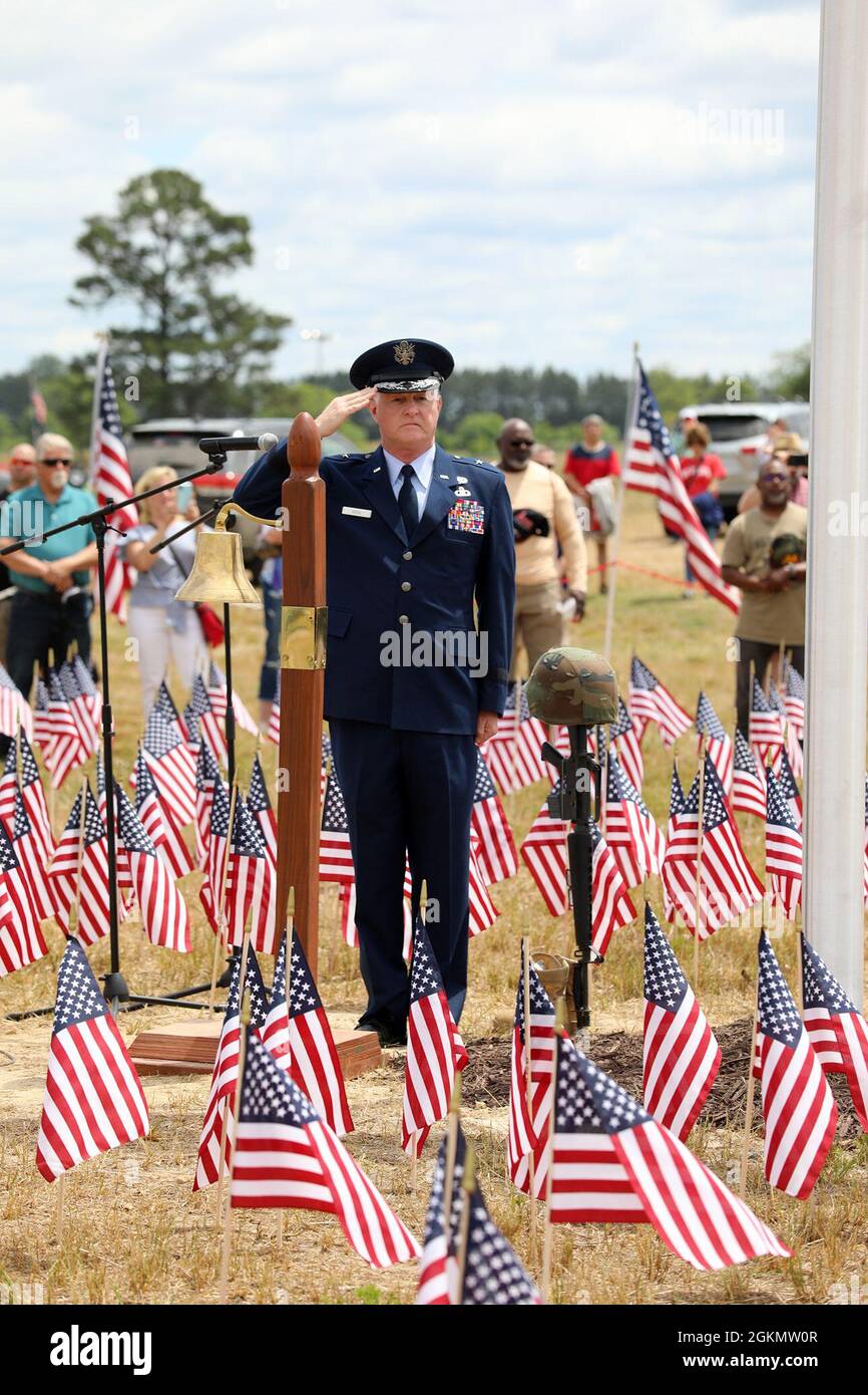 North Carolina Air National Guard Brig. Gen. Allan R. Cecil, Chief of ...