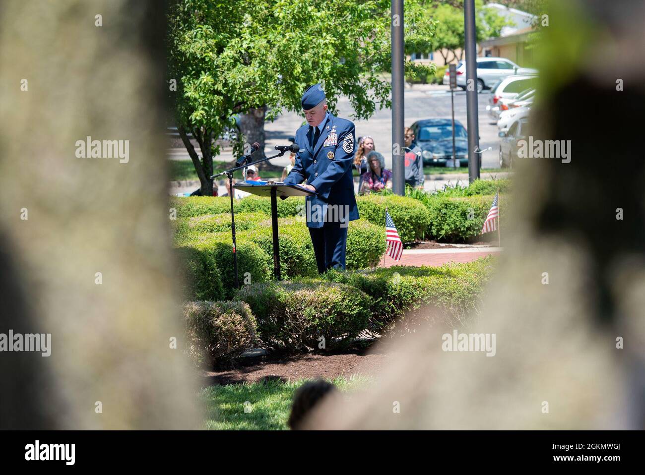U.S. Air Force Chief Master Sgt. Jason Shaffer, 88th Air Base Wing ...