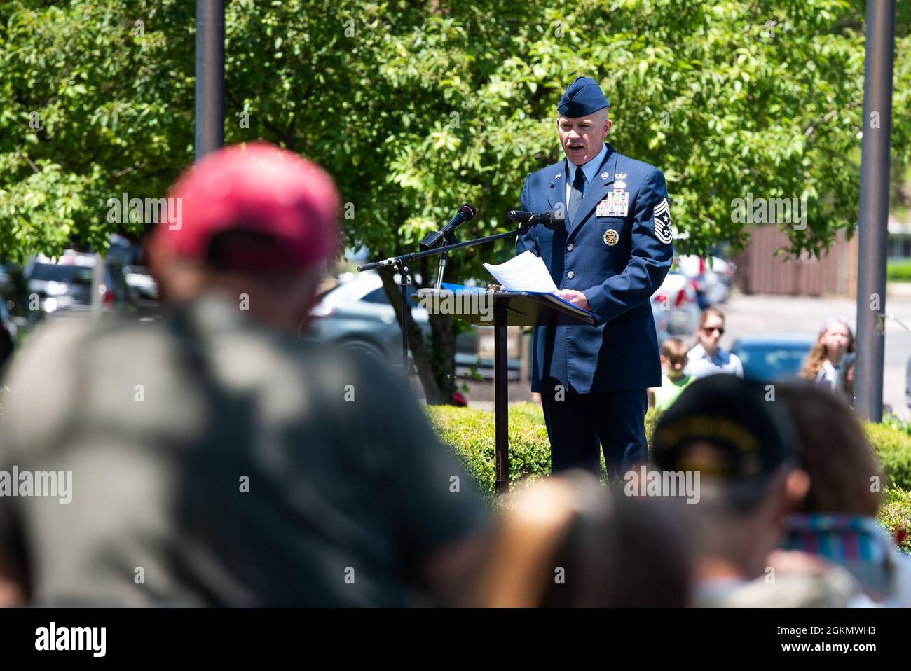 U.S. Air Force Chief Master Sgt. Jason Shaffer, 88th Air Base Wing ...