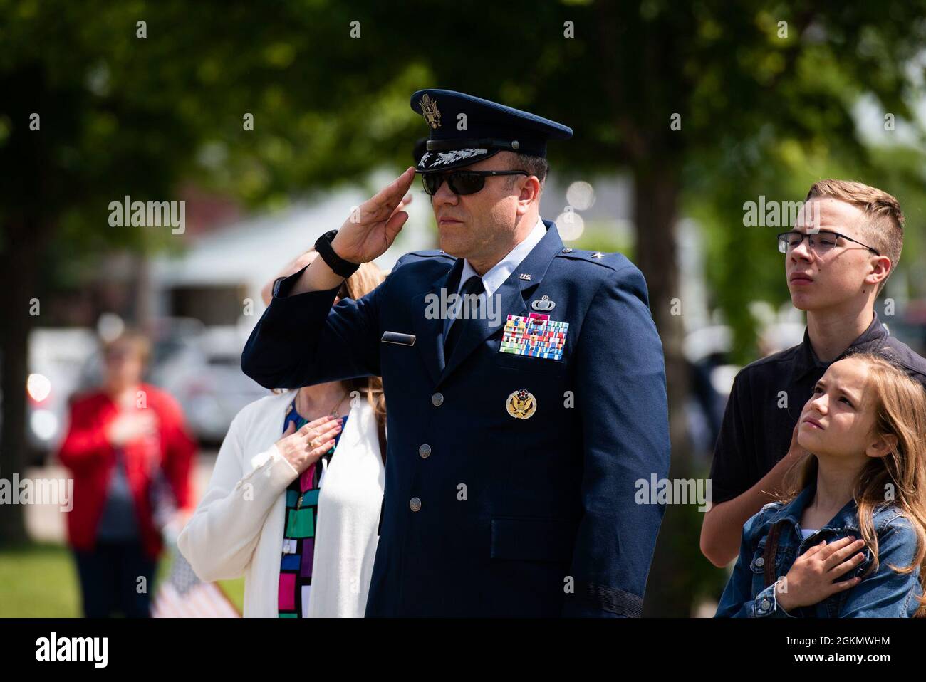 U.S. Air Force Brig. Gen. Michael Greiner, Headquarters Air Force ...