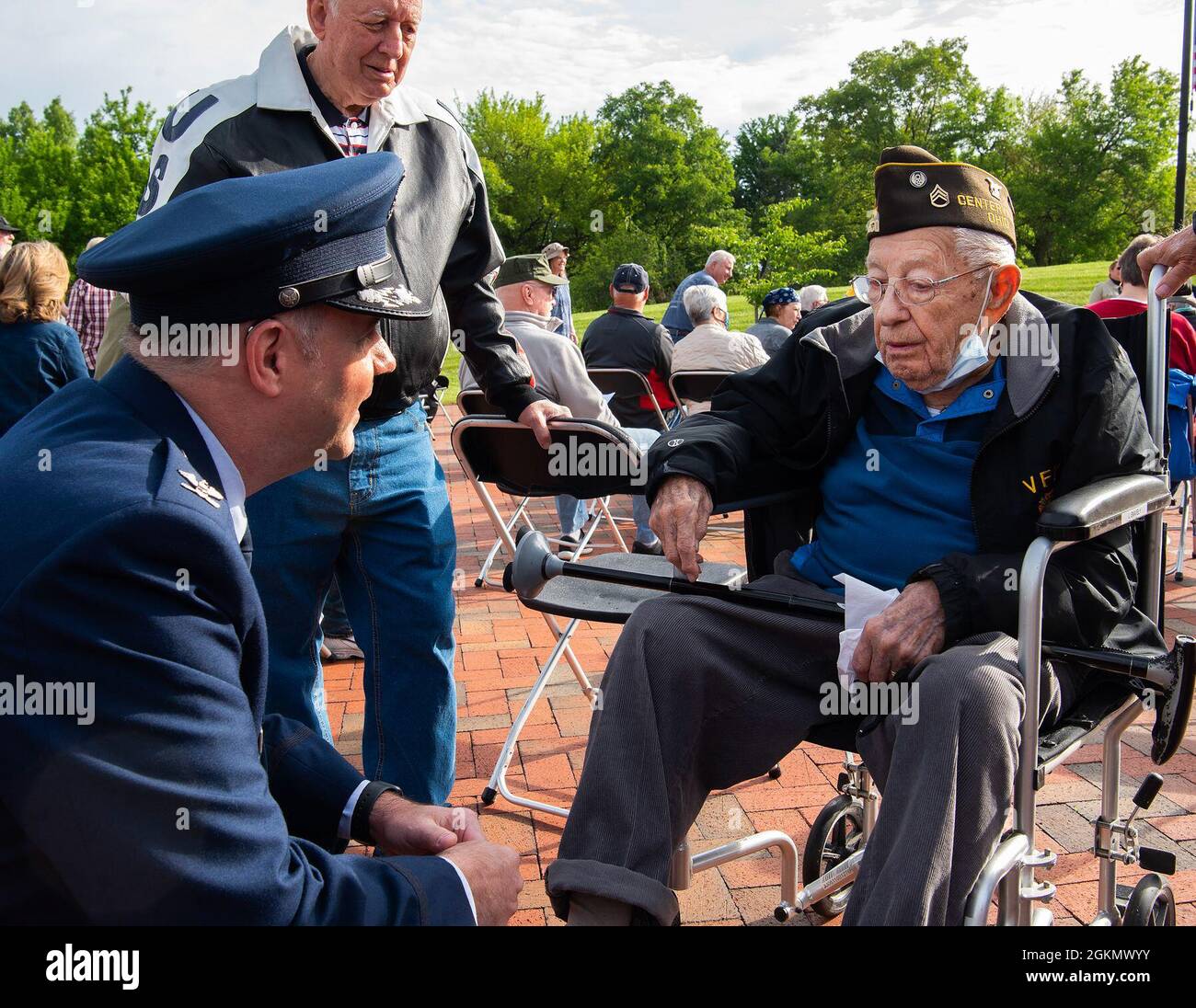U.S. Air Force Col. Michael Phillips, 88th Air Base Wing vice commander ...