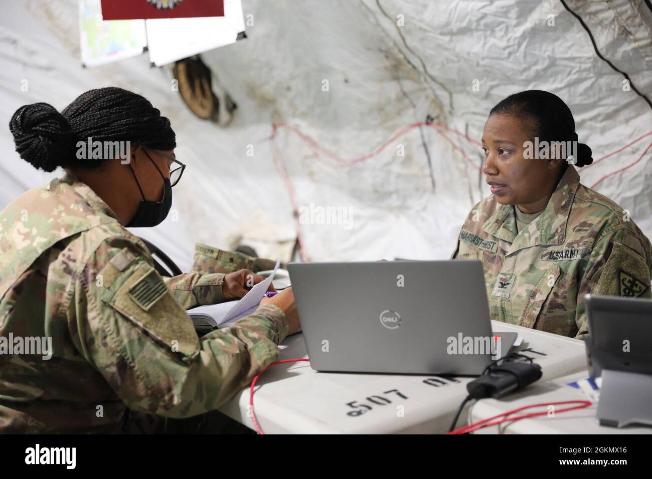Col. Jennifer Marrast-Host, commander of the 3rd Medical Command ...