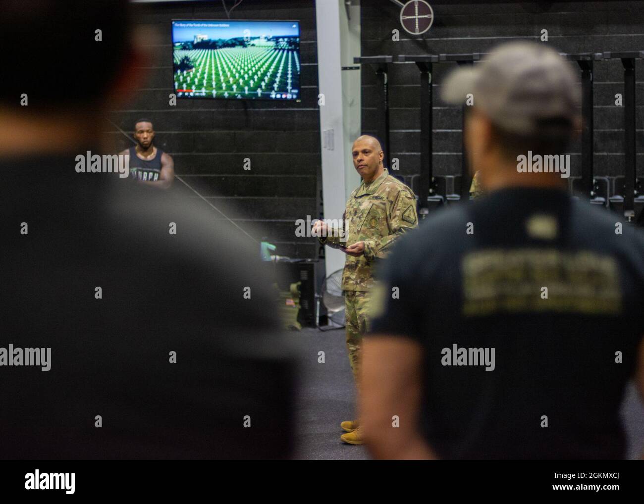 U.S. Army 1st Sgt. Joseph Ruiz, the first sergeant of Bravo Company ...