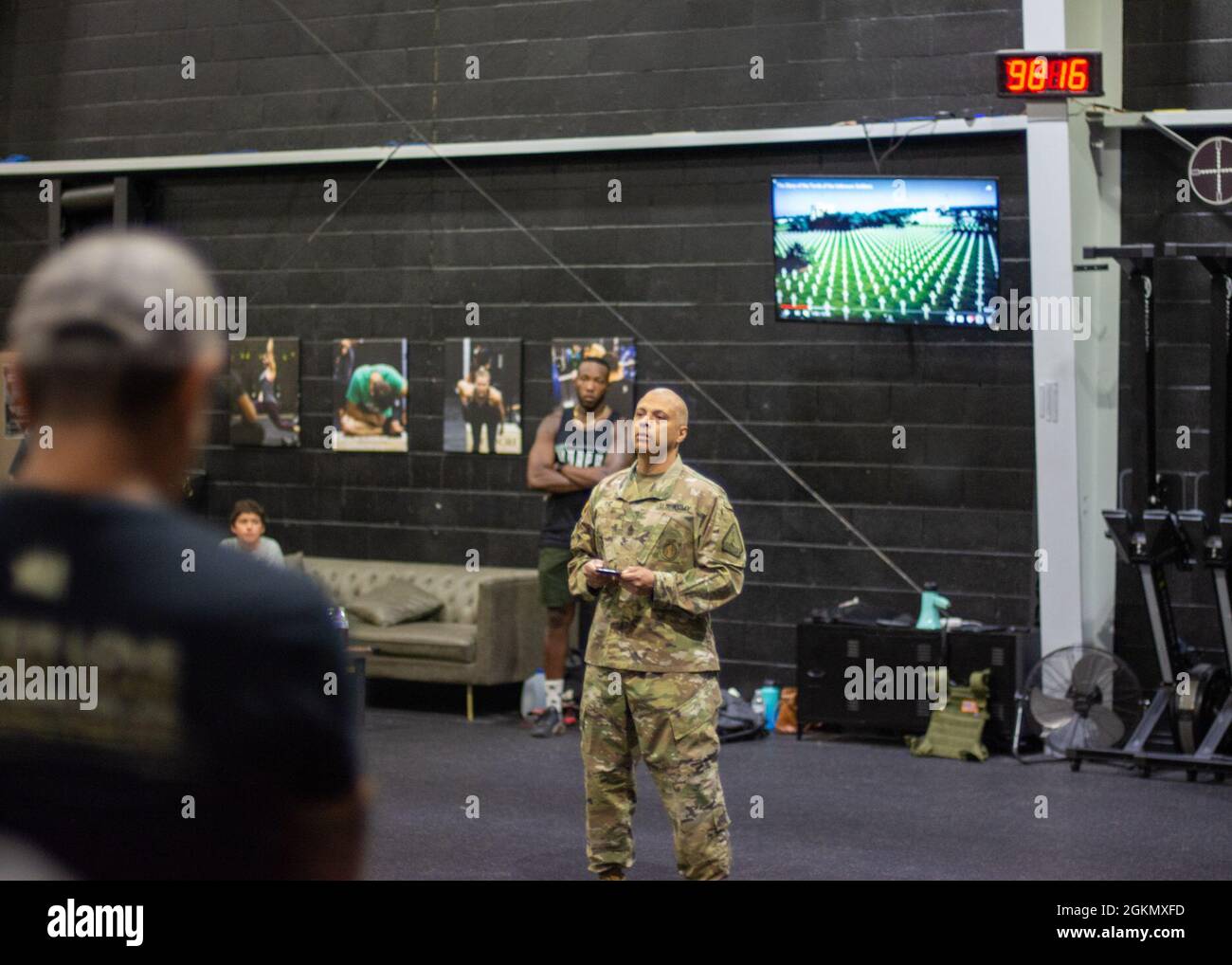 U.S. Army 1st Sgt. Joseph Ruiz, the first sergeant of Bravo Company ...