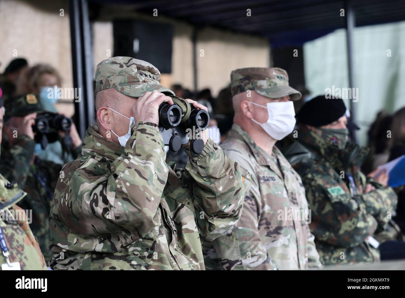 CINCU, Romania—Gen. Christopher G. Cavoli, Commanding General, U.S ...
