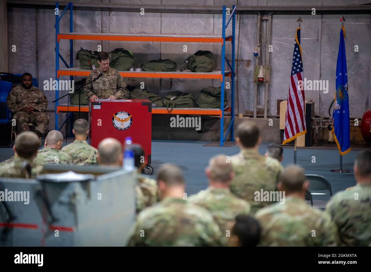 U.S. Air Force Col. Joseph D. Deporter, 380th Expeditionary Maintenance ...
