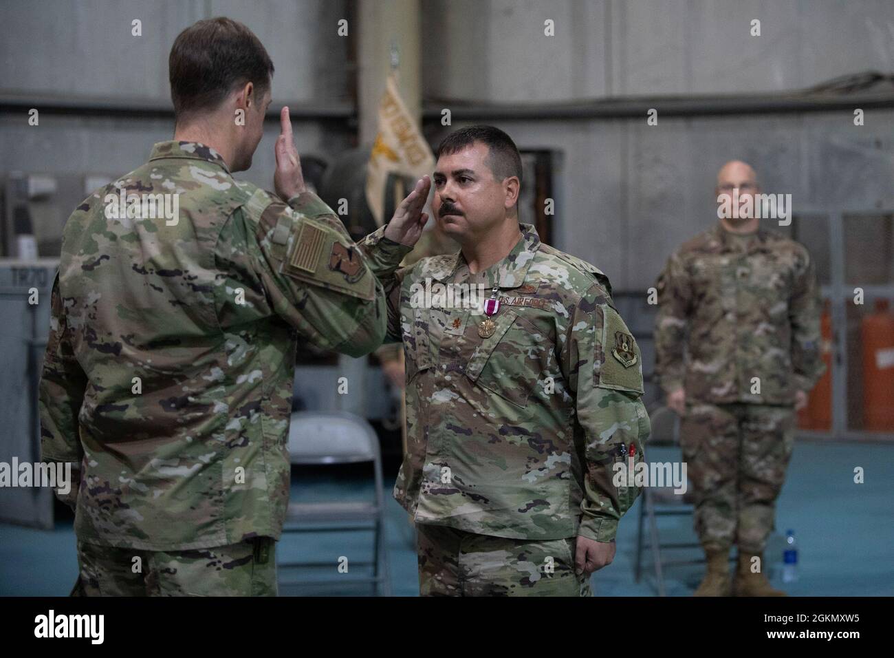 U.S. Air Force Col. Joseph D. Deporter, 380th Expeditionary Maintenance ...