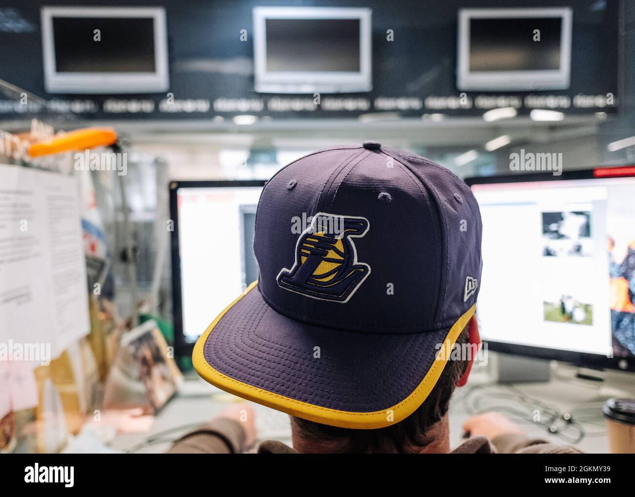 Lakers logo hi-res stock photography and images - Alamy