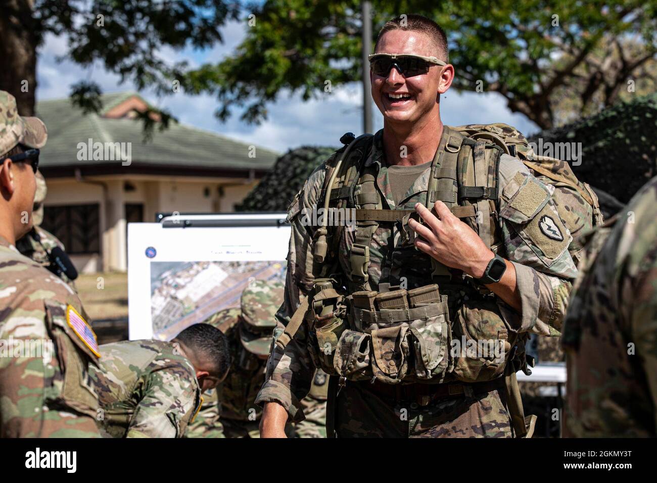 Staff Sgt. Jacob Preisler, a cavalry scout assigned to 25th Infantry ...