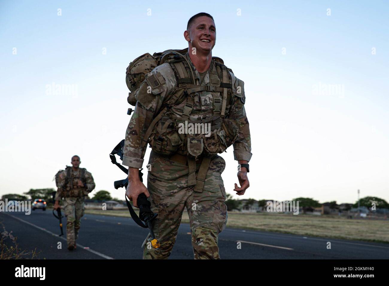 Staff Sgt. Jacob Preisler, a cavalry scout assigned to 25th Infantry ...