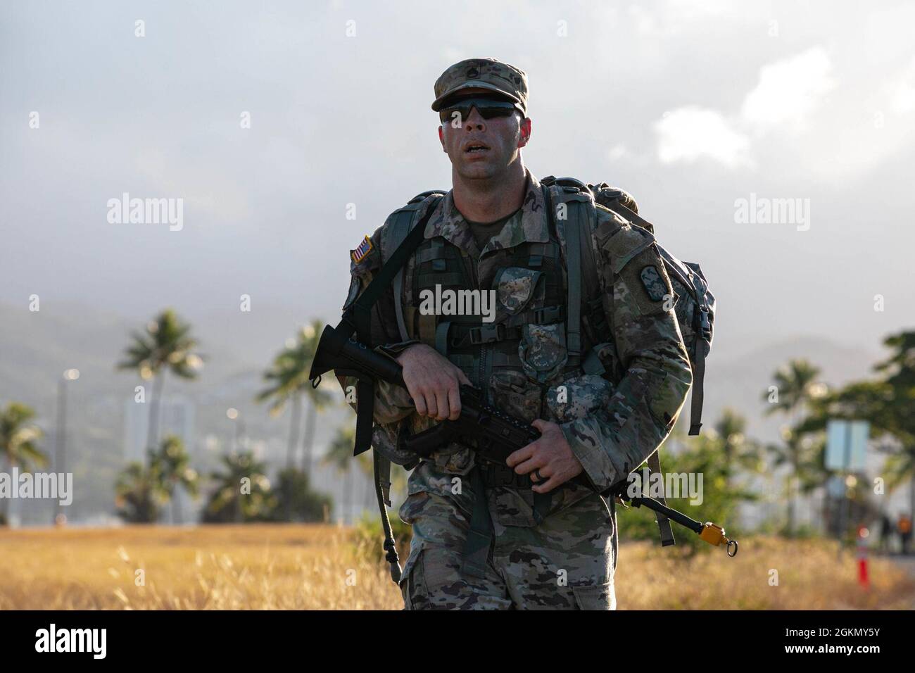 Staff Sgt. Jason Rader, a cyber network defender assigned to 94th Army ...