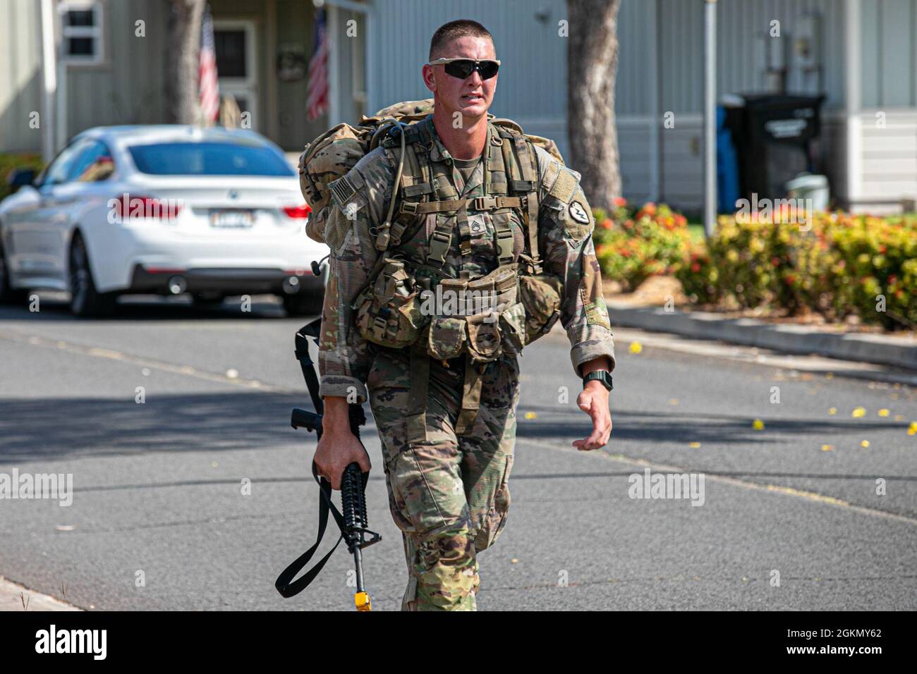 Staff Sgt. Jacob Preisler, a cavalry scout assigned to 25th Infantry ...