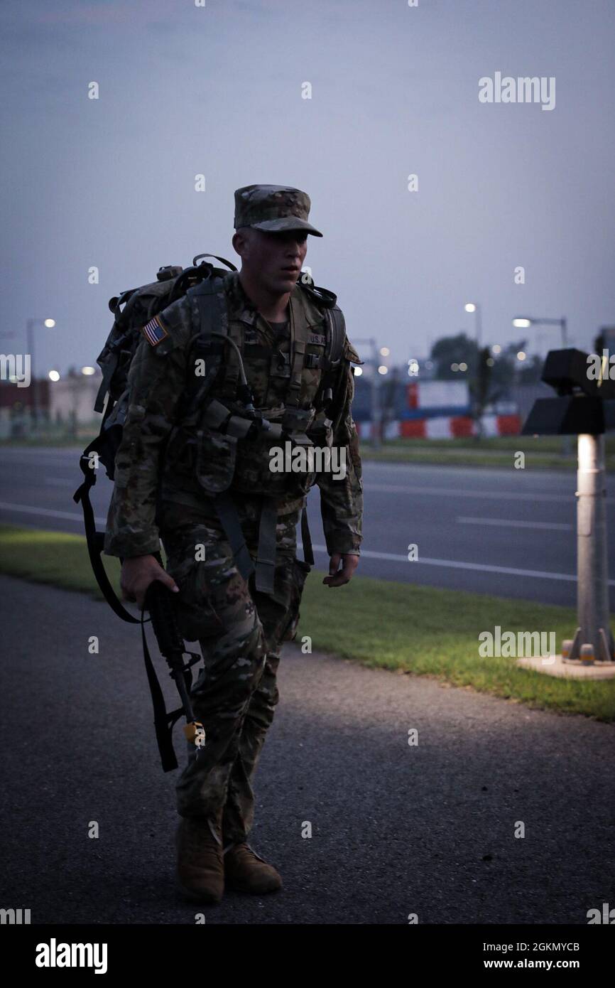 Pfc. Kyle Kingman, a soldier assigned to 311TH Theater Tactical Signal ...