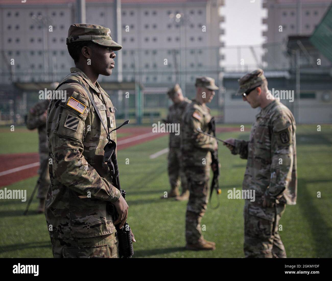 Sgt. Jamal Walker, a soldier assigned to United States Army Japan ...