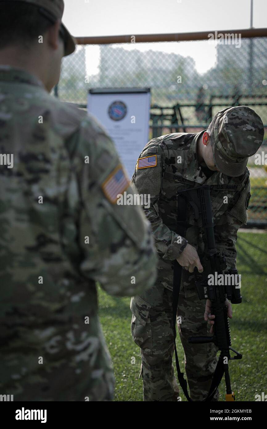Spc. Uriel Trejo, a soldier assigned to 94th Army Air and Missile ...