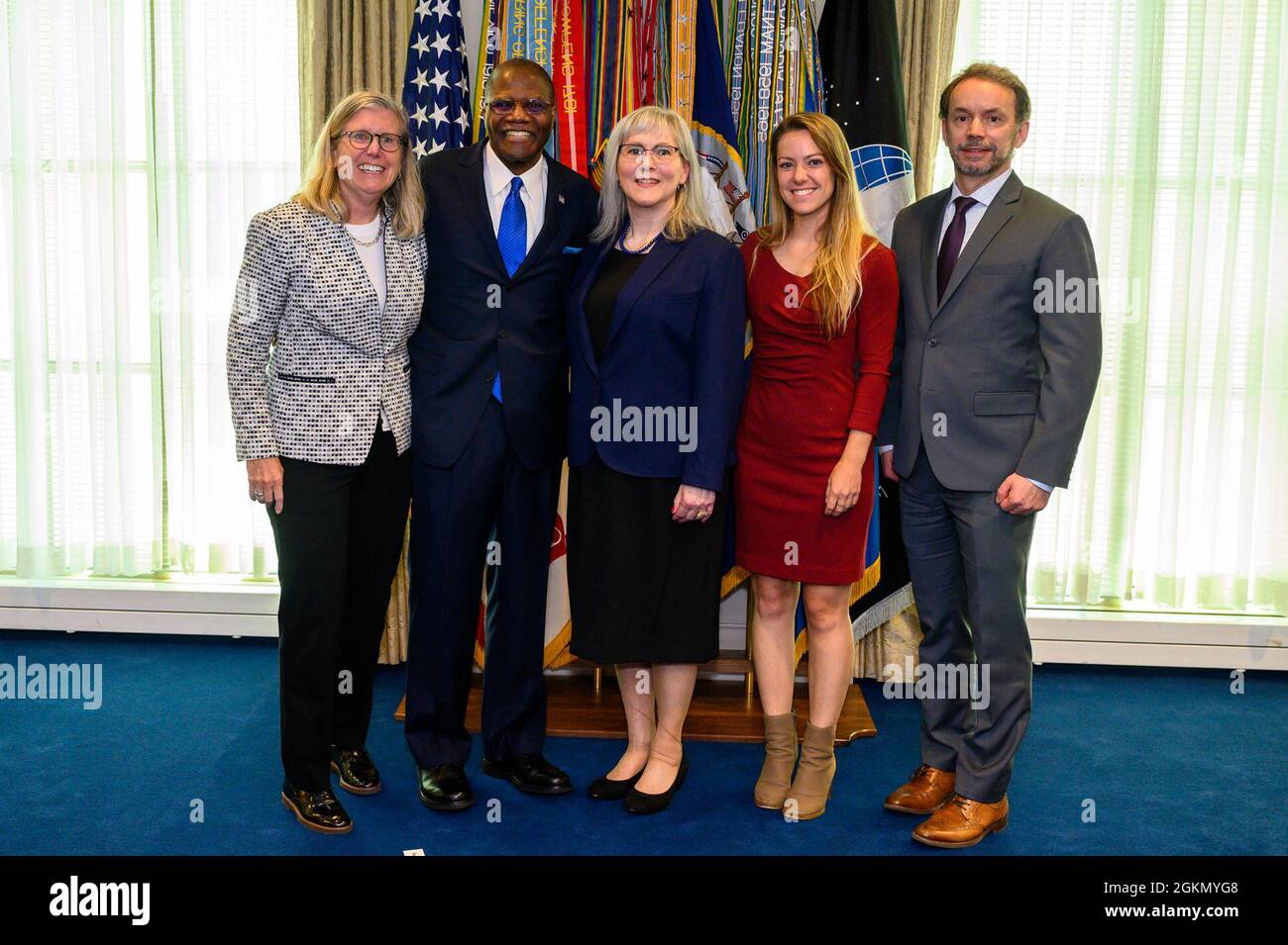 Secretary of Defense Lloyd J. Austin III swears in Under Secretary of ...