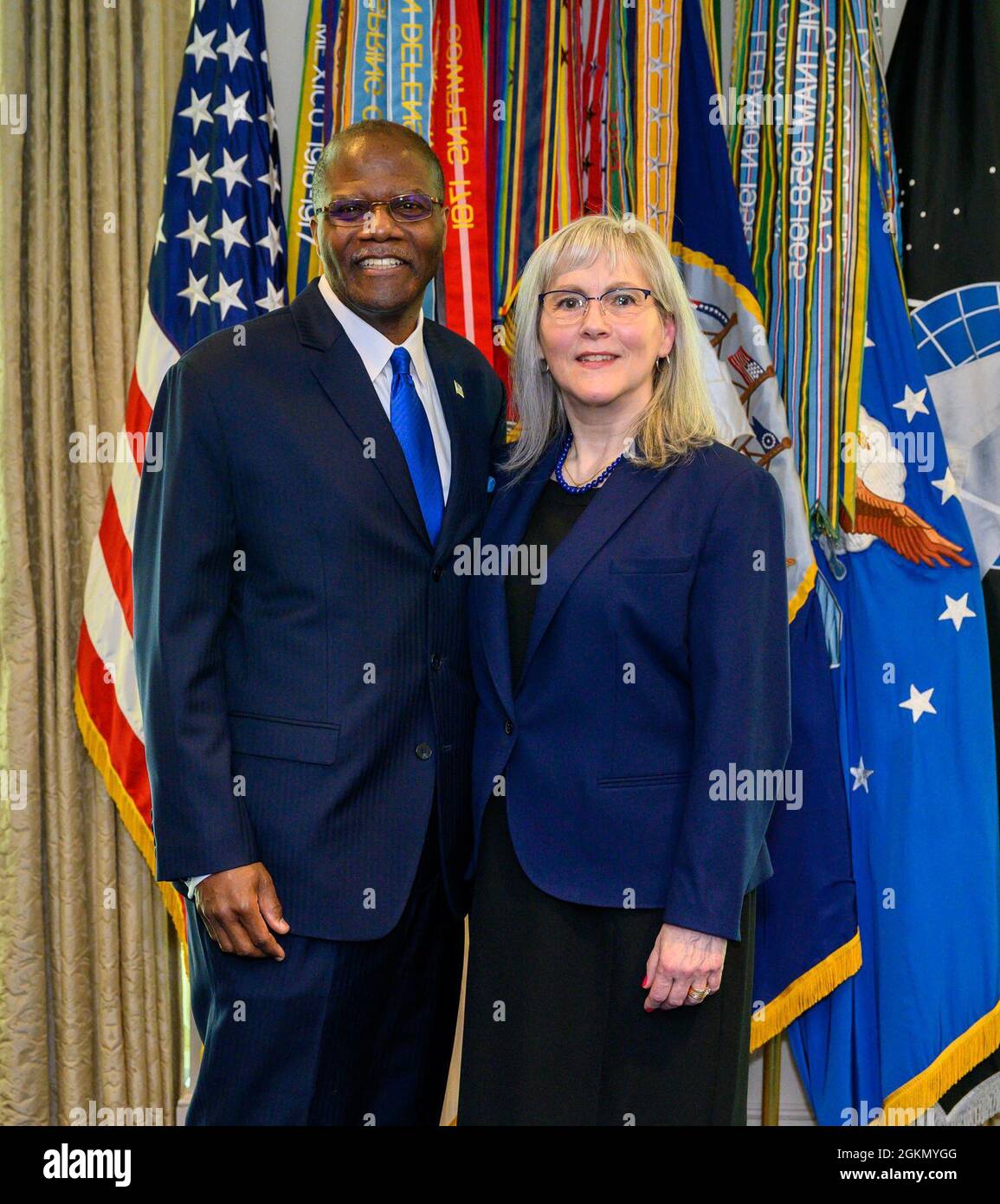 Secretary of Defense Lloyd J. Austin III swears in Under Secretary of ...