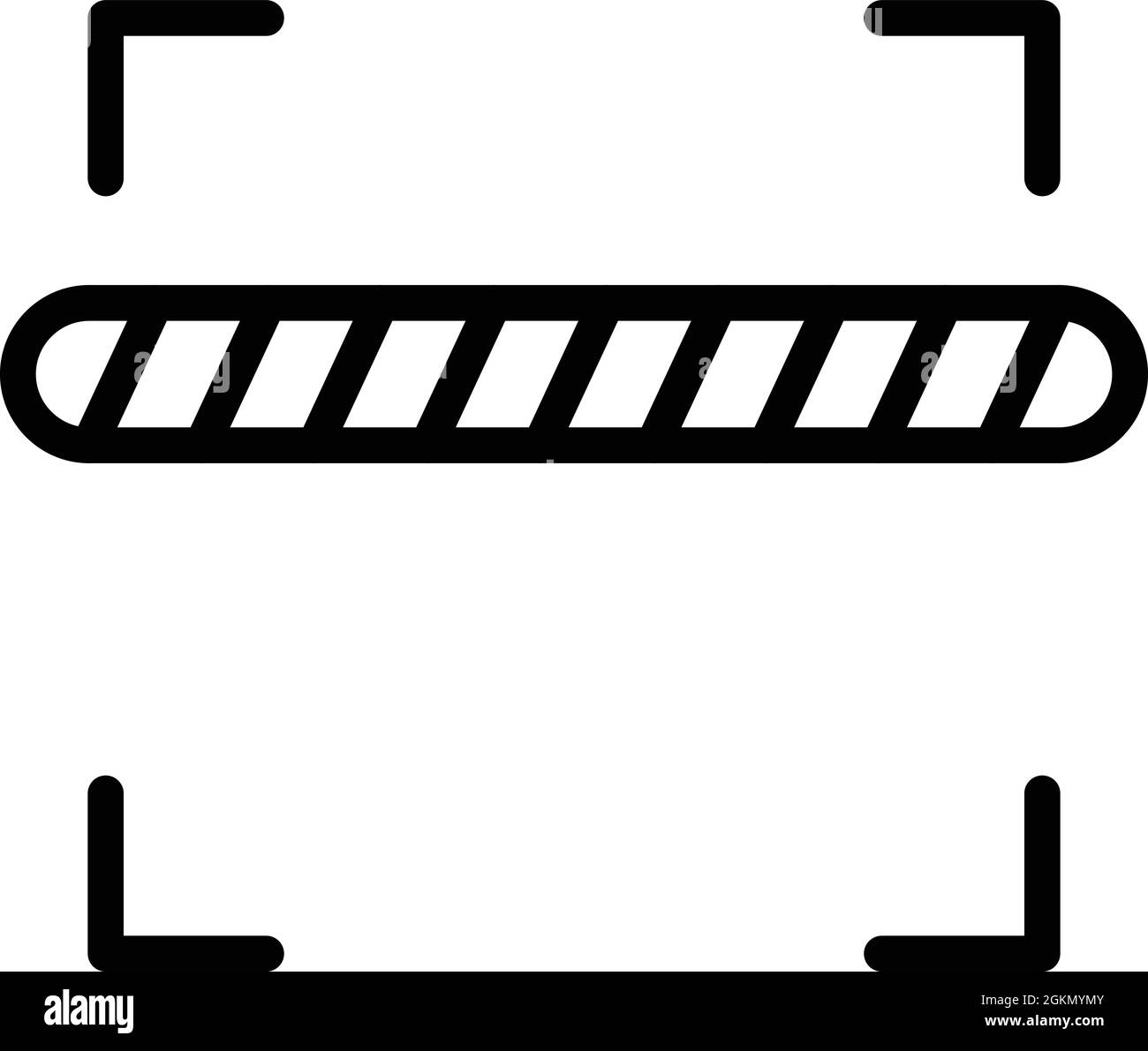 Reading Barcode Icon Outline Vector Qr Scanner Code Scan Stock Vector Image And Art Alamy