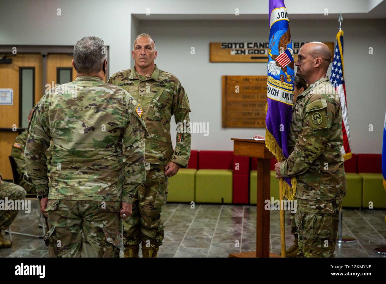 U.S. Army Colonel Steven Gventer assumed command of Joint Task Force ...