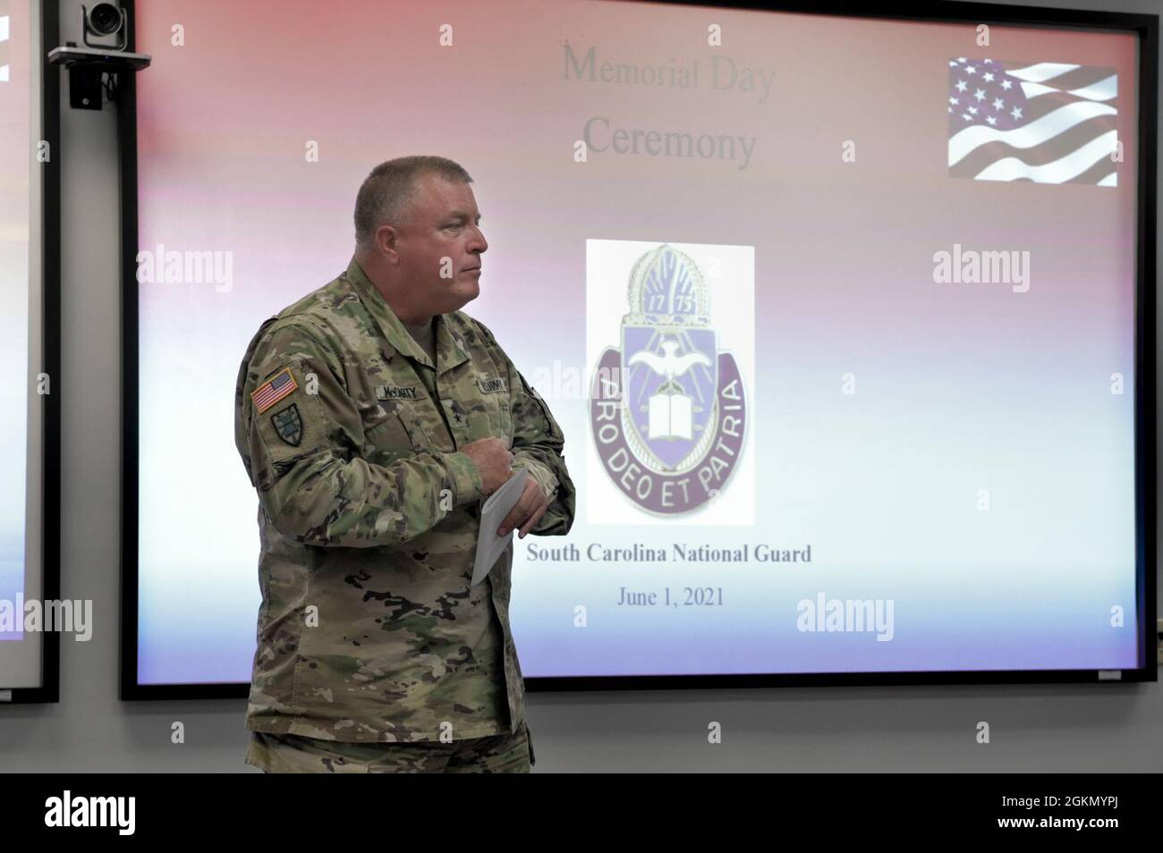 Maj. Gen. R. Van McCarty, The Adjutant General, South Carolina Army ...