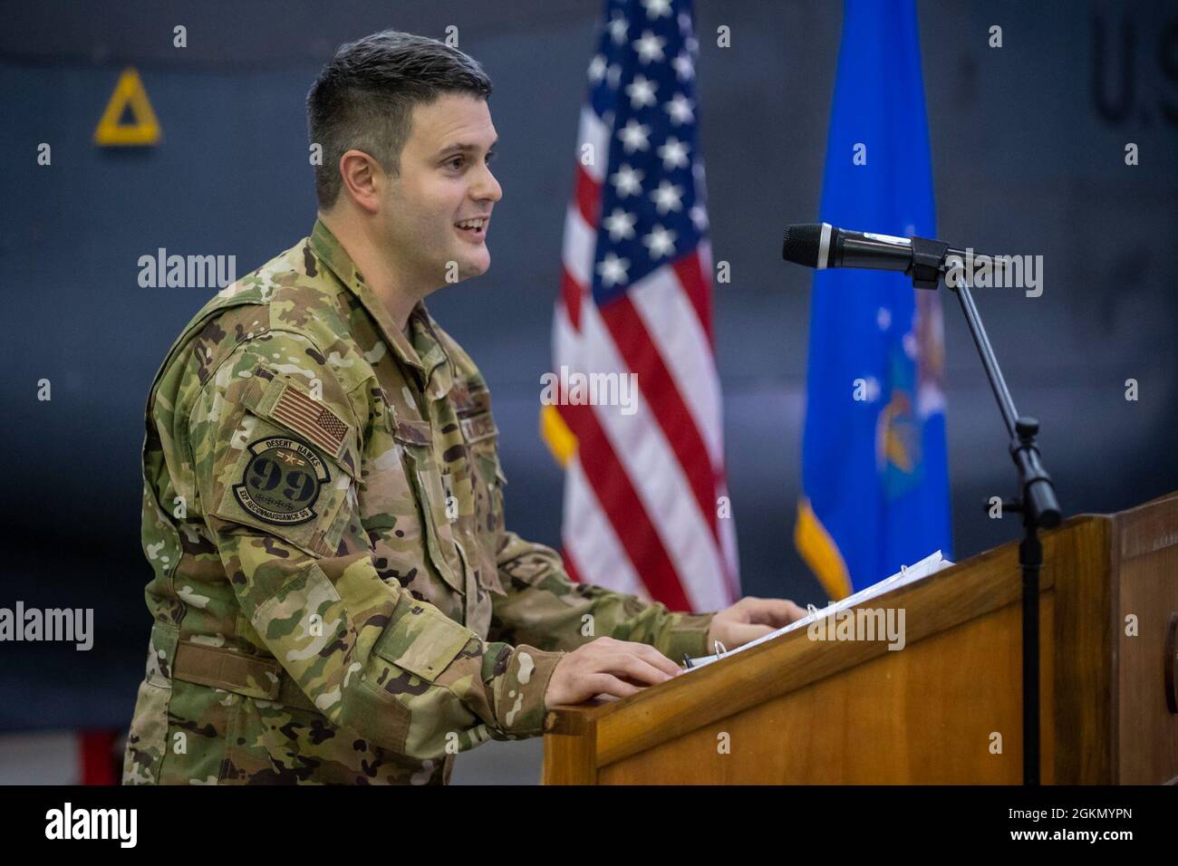 U.S. Air Force Lt. Col. Michael E. Joanos, 99th Expeditionary ...