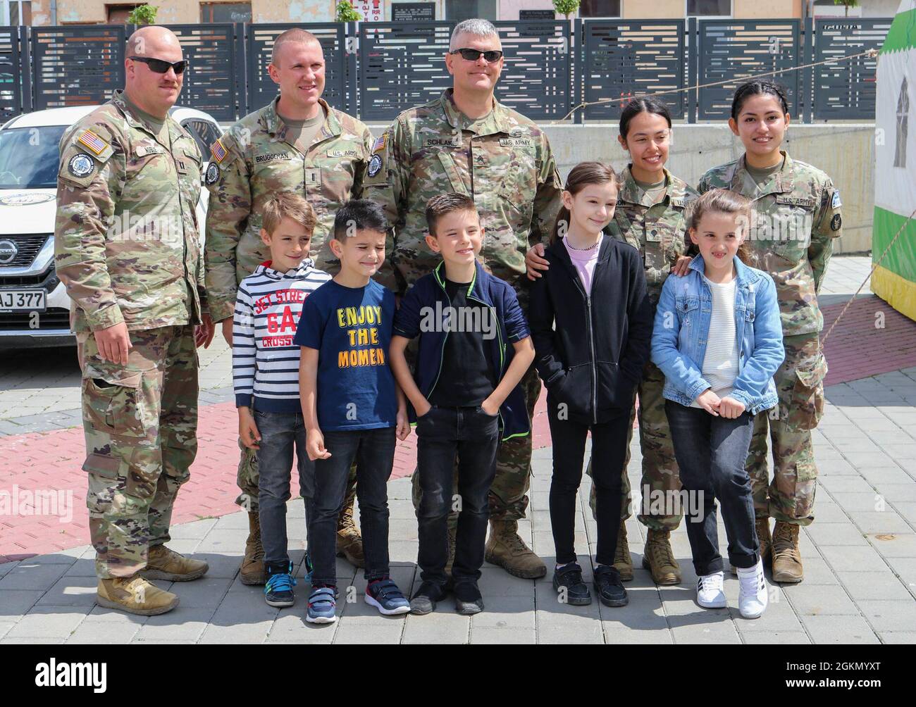 Members of the Kilo 21 Liaison Monitoring Team, Regional Command-East ...