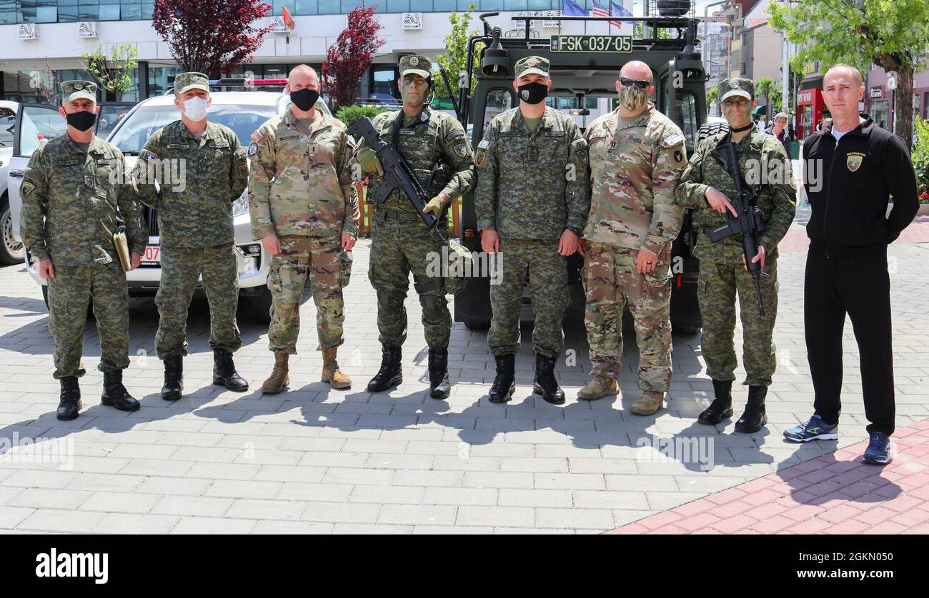 Members of the Kilo 21 Liaison Monitoring Team, Regional Command-East ...