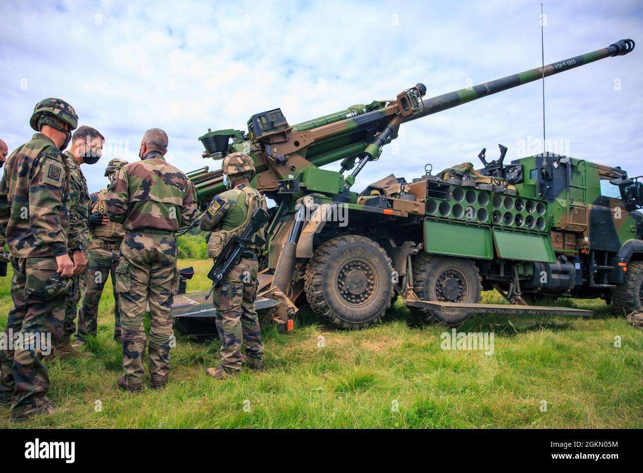 U.S. Marine Corps Maj. Gen. Francis Donovan, commanding general, 2d ...