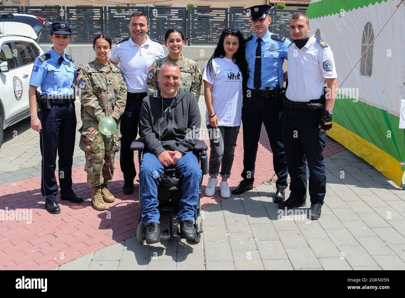 Members of the Kilo 21 Liaison Monitoring Team, Regional Command-East ...