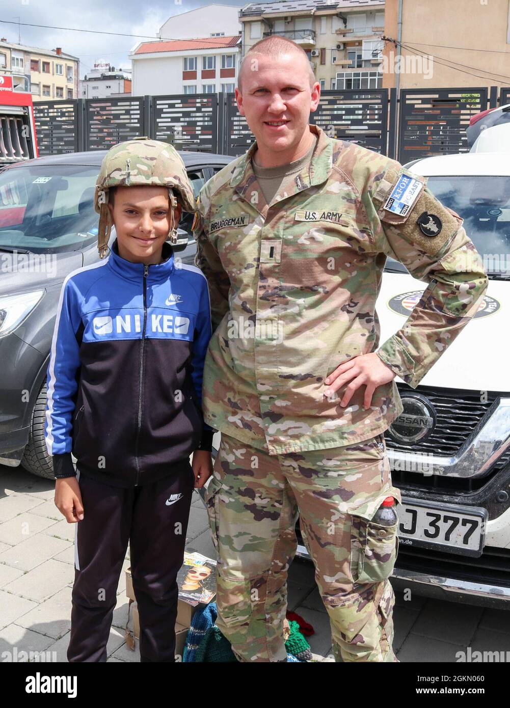 1st Lt. Jacob Bruggeman, officer in charge of the Kilo 21 Liaison ...