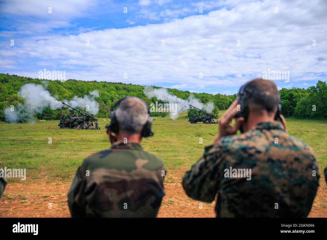 U.S. Marine Corps Maj. Gen. Francis Donovan, commanding general of 2d ...