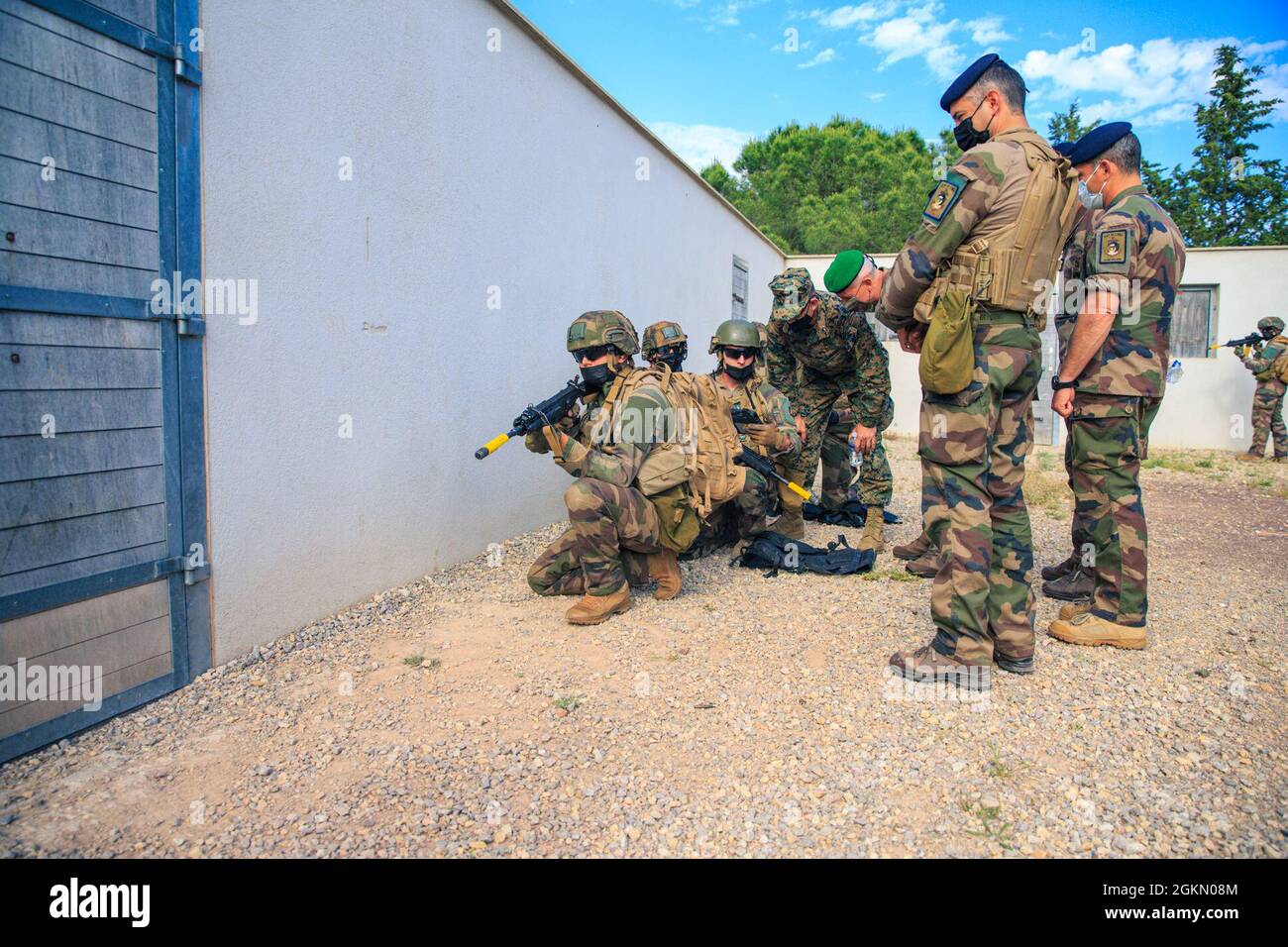 U.S. Marine Corps Maj. Gen. Francis Donovan, commanding general, 2d ...