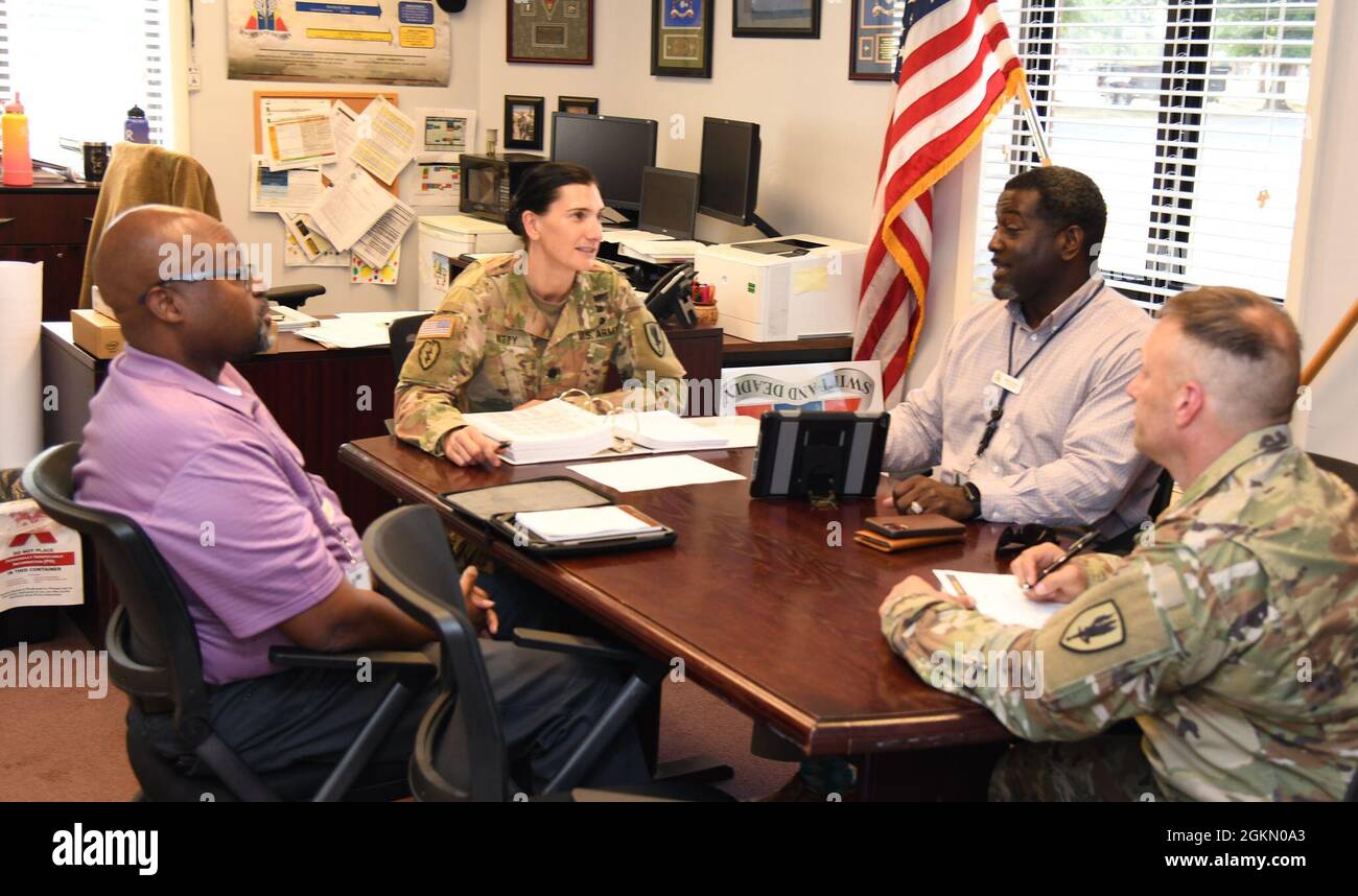 U.S. Army Lt. Col. Erica Witty, 1st Battalion, 13th Aviation Regiment ...