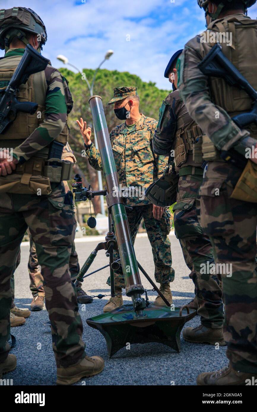 U.S. Marine Corps Maj. Gen. Francis Donovan, commanding general, 2d ...