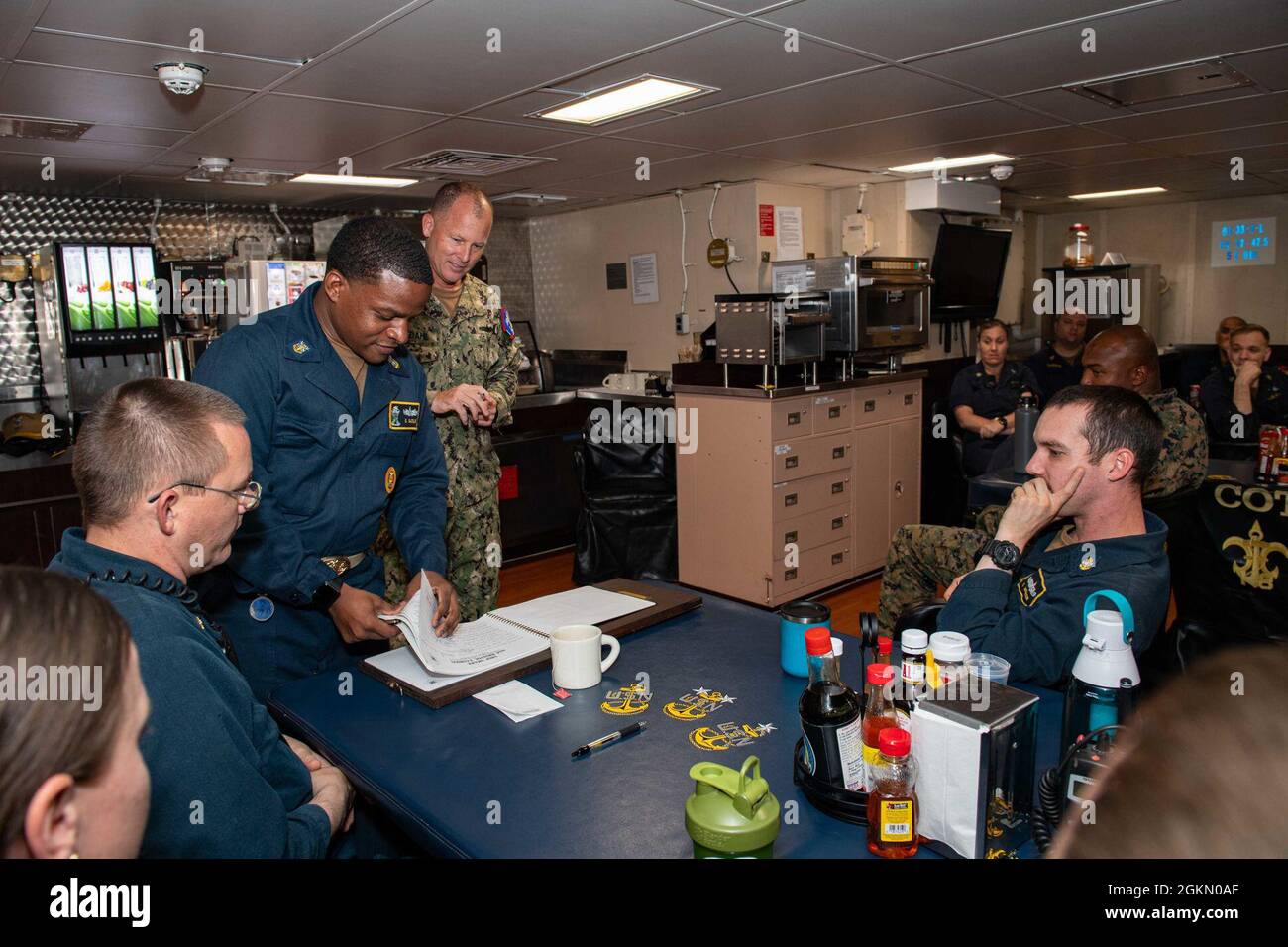 210601-N-XB010-1017 PHILIPPINE SEA (June 1, 2021) Rear Adm. Christopher ...