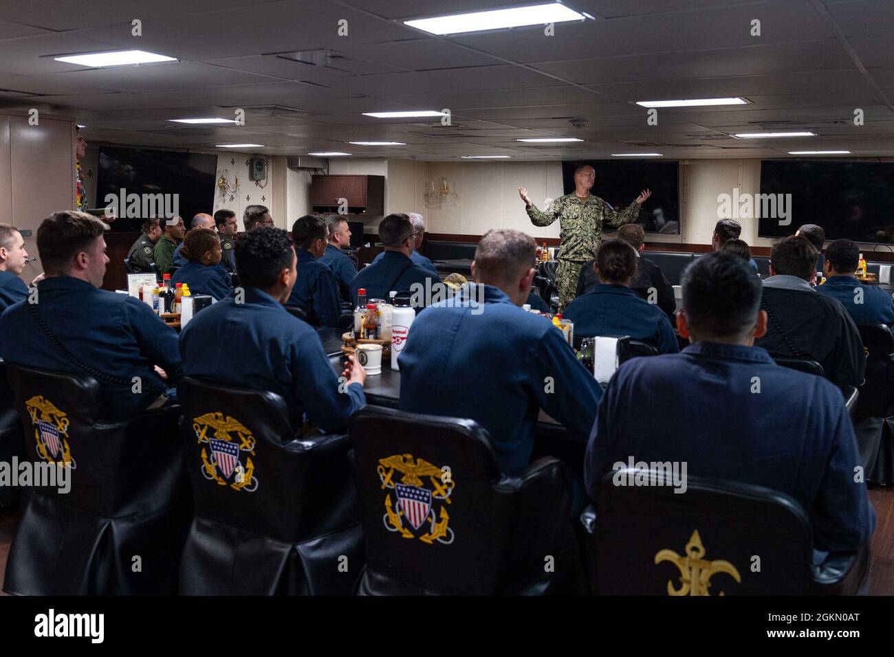 210601-N-XB010-1015 PHILIPPINE SEA (June 1, 2021) Rear Adm. Christopher ...