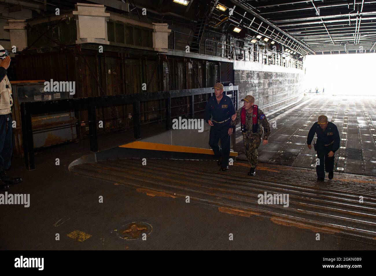 210601-N-XB010-1010 PHILIPPINE SEA (June 1, 2021) Rear Adm. Christopher ...
