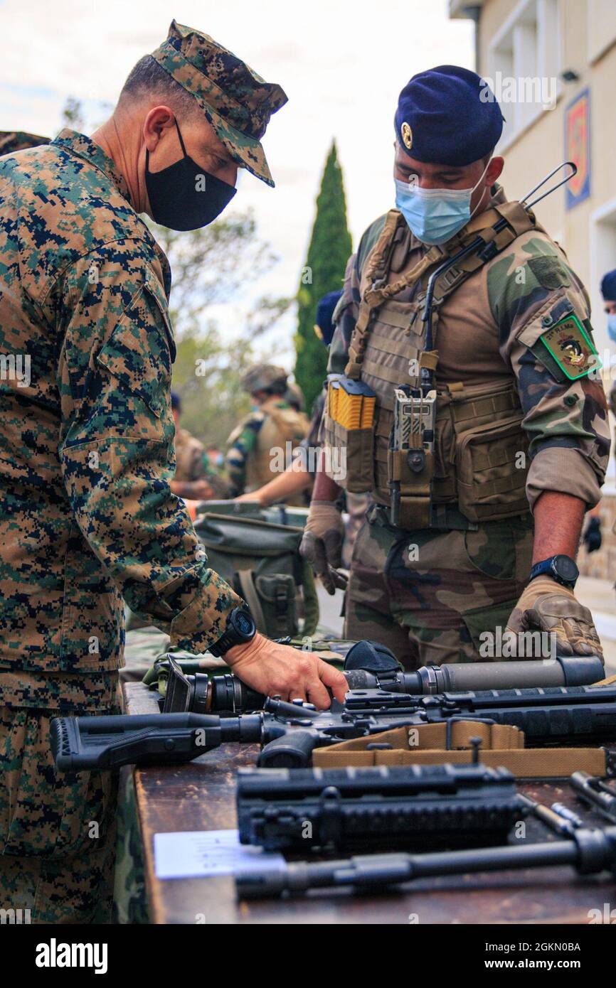 U.S. Marine Corps Maj. Gen. Francis Donovan, commanding general, 2d ...