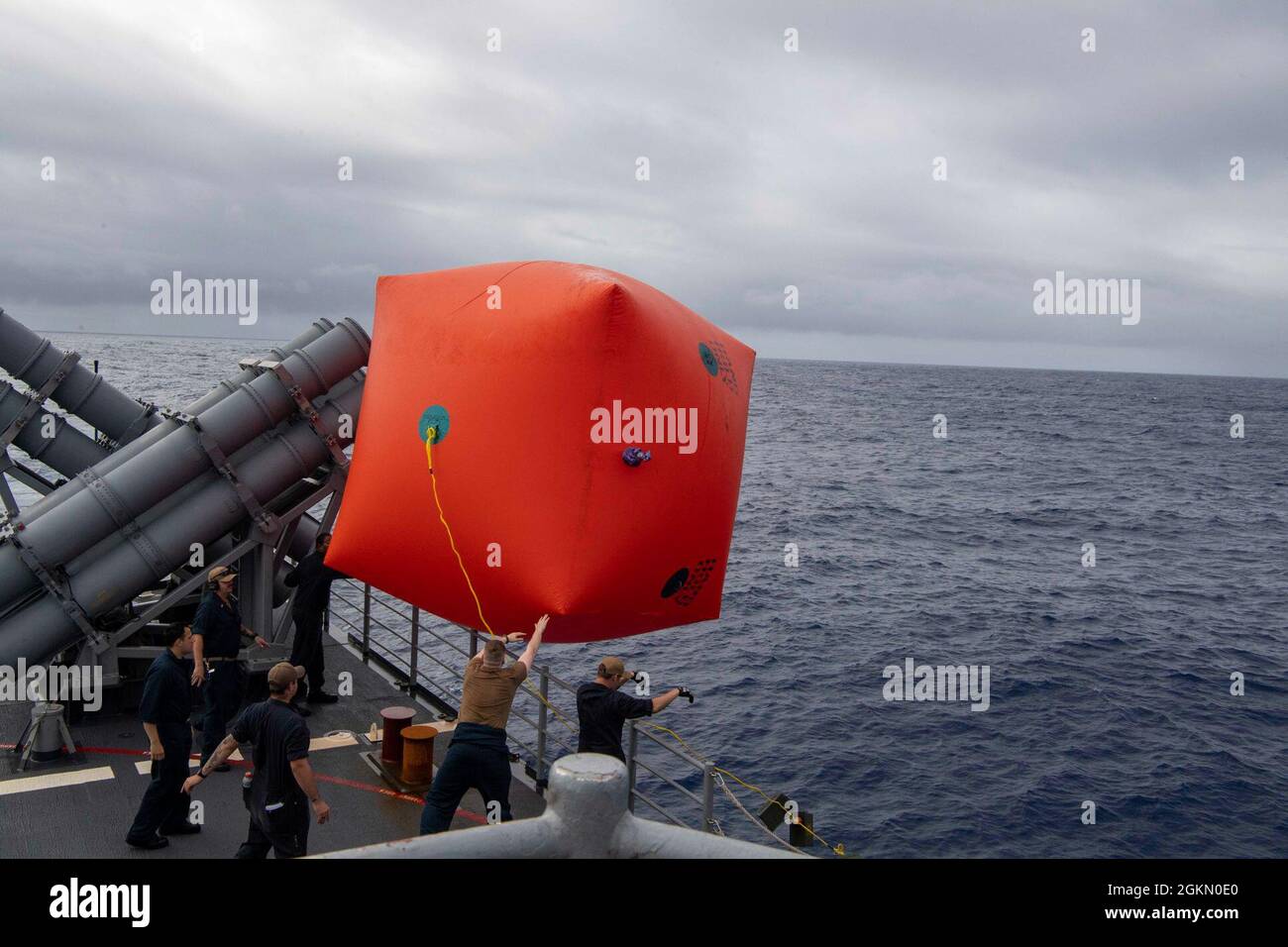 Naval gunnery target balloon hi-res stock photography and images - Alamy