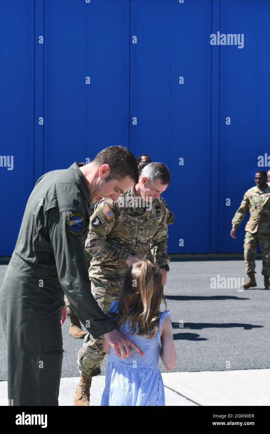 U.S. Air Force Firefighters of 424th Air Base Squadron, celebrate the ...