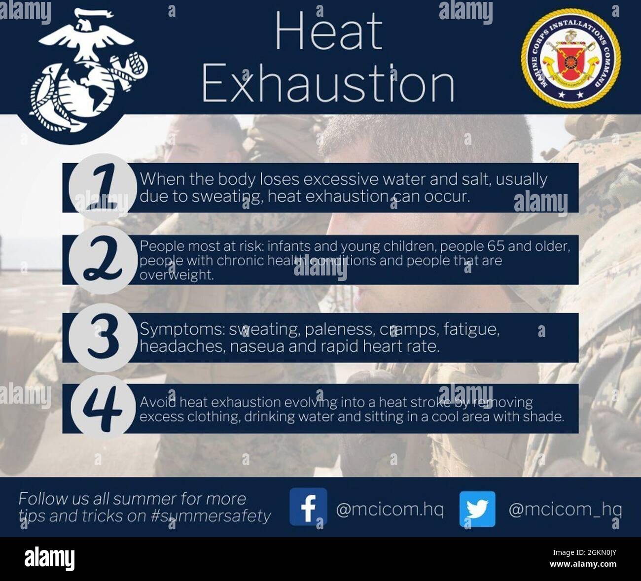 MCICOM offers Summer Safety precautions to avoid heat exhaustion ...