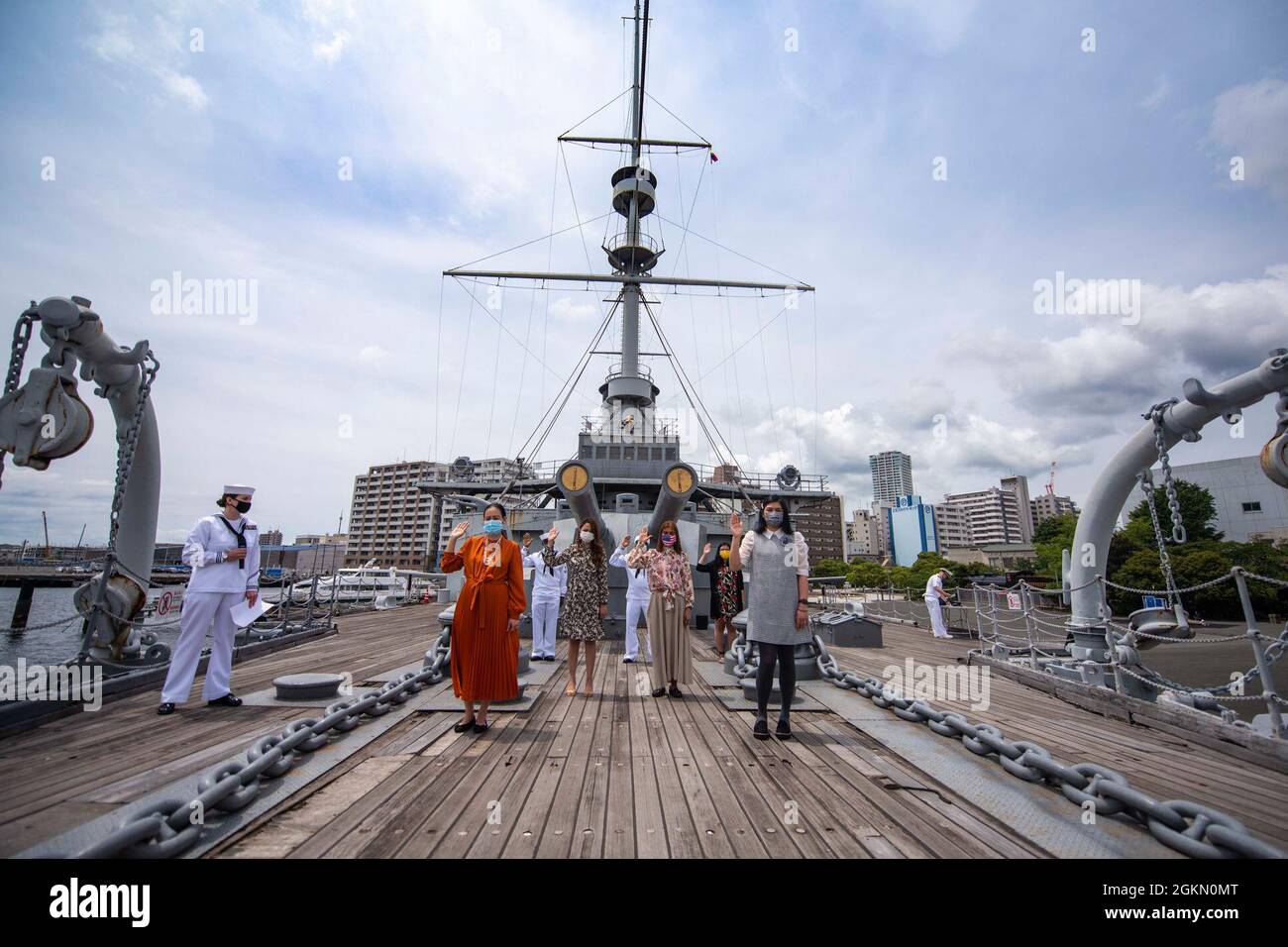 210602-N-HH215-1022 YOKOSUKA, Japan (June 2, 2021) – Seven Sailors and ...