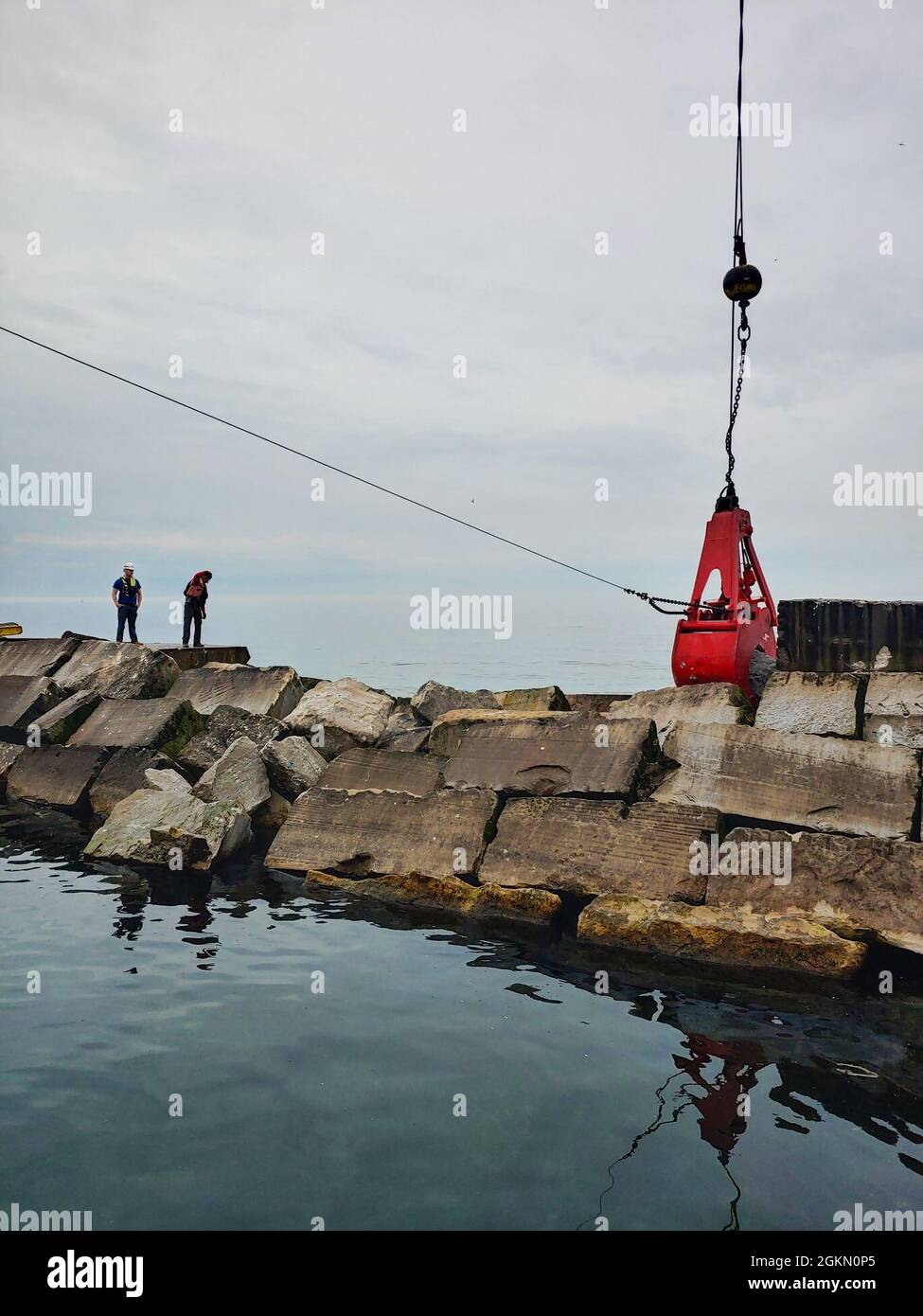 The U.S. Army Corps of Engineers Buffalo District floating plant/repair ...