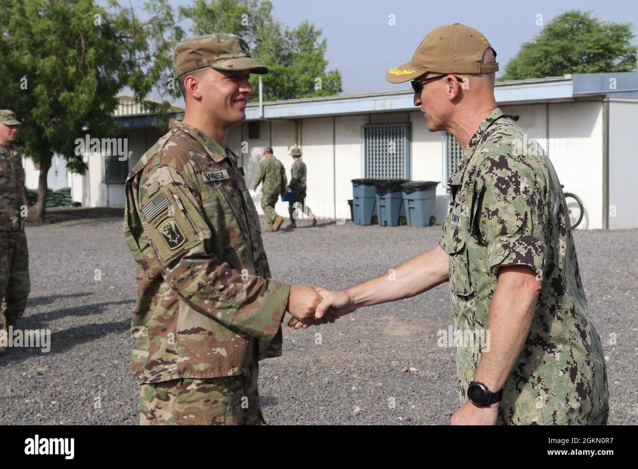 Capt. Kyle Schuman, Commanding Officer, Camp Lemonnier, Djibouti ...